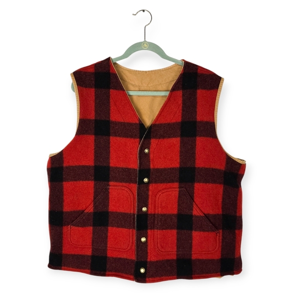 Filson | Jackets & Coats | Filson Mackinaw Checkered Wool Lined Tin ...